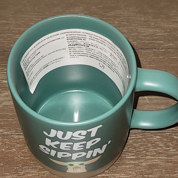 Disney | Kitchen | Disney Star Wars Just Keep Sippin Mandalorian Child ...